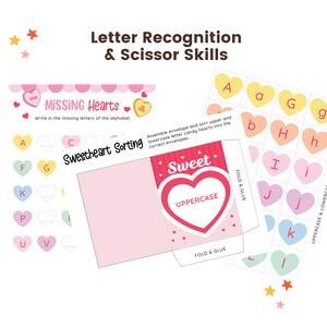Valentine Activities Preschool Bundle • Valentine's Day Activities ...