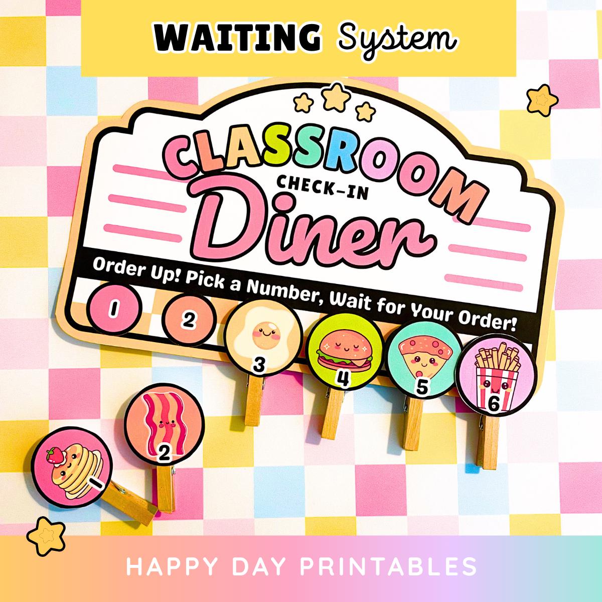 Classroom Check-in Diner | “order Up!” Student Waiting System ...