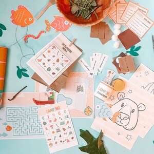 Camp Activity Pack - Camping Week • Printable Activities and Crafts ...