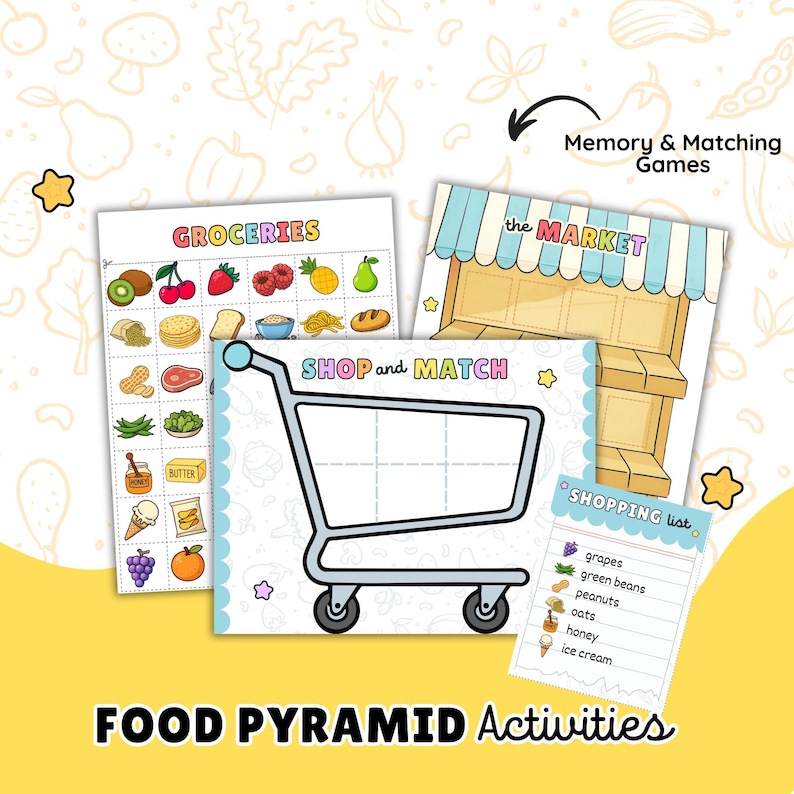 Food Pyramid & Healthy Eating Activities | Preschool–2nd Grade ...