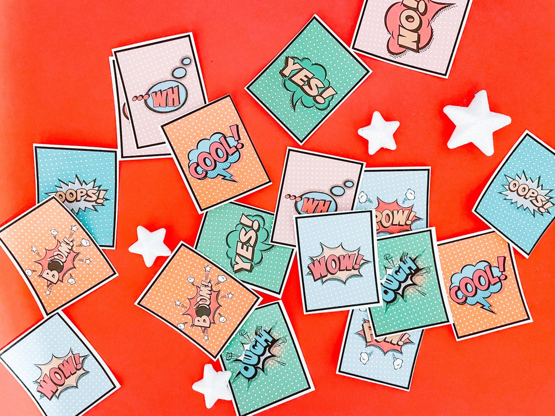 Superhero Mini Activity Pack Father's Day Super Dad | Etsy