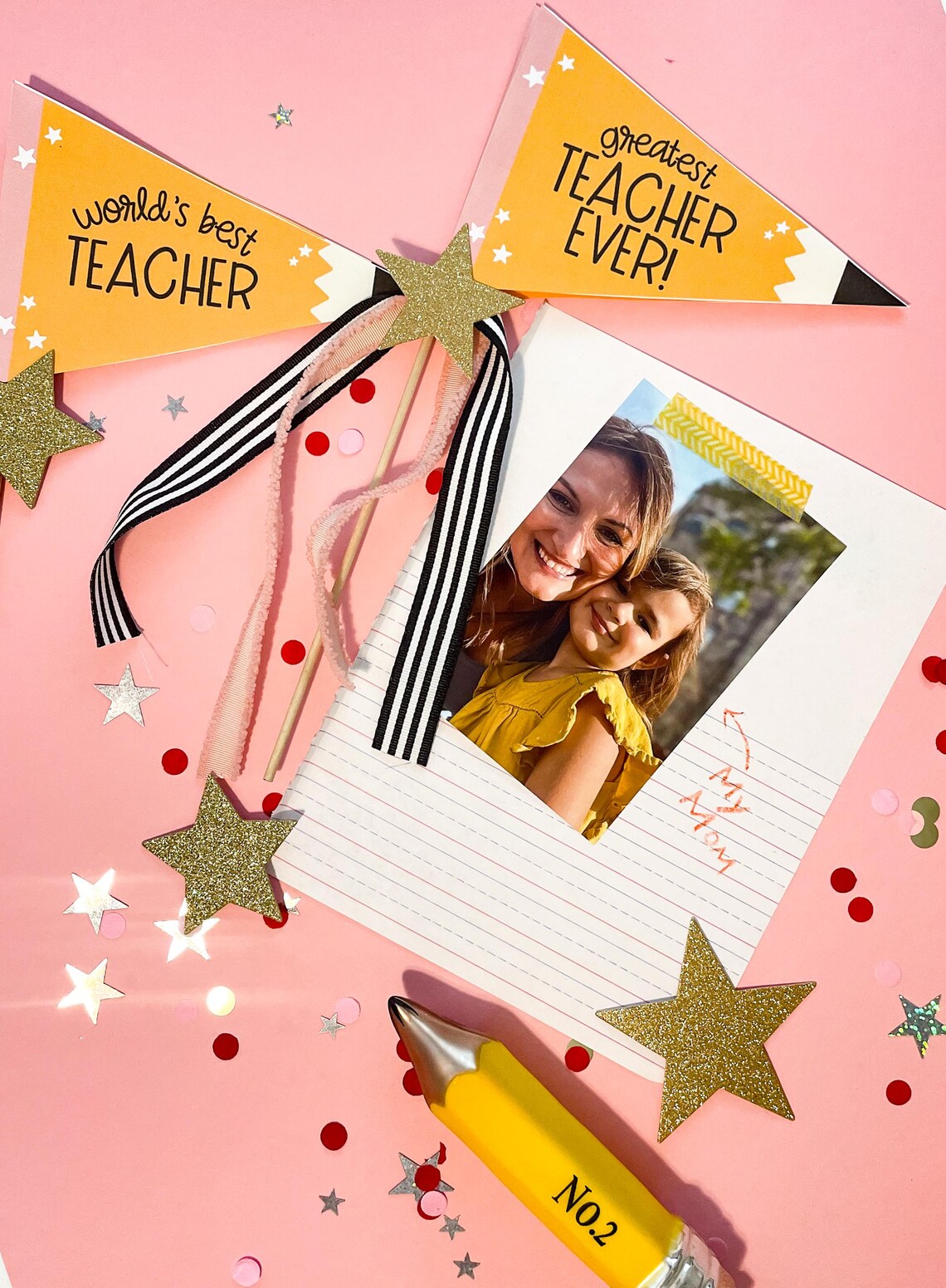 Teacher Appreciation Printable Pennant Flags | Instant Download – Fun ...