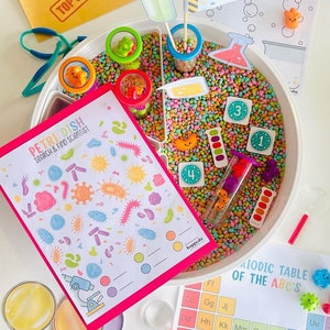 Science Lab Printable Pack • Mad Scientist Party • Science Activities ...