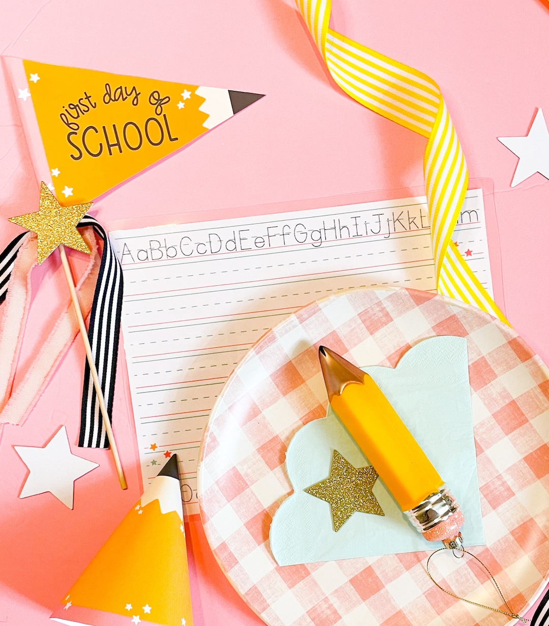 Back to School Preschool Kindergarten Learning Pack First Day of School ...