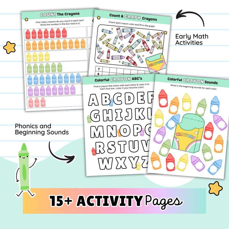 The Day the Crayons Quit Companion Activities | 15+ Worksheets for ...