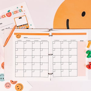 Printable Planner • homeschool Planner Pages • 2025-2026 Planner Pages ...