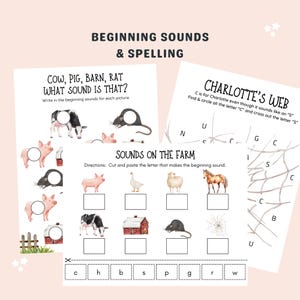 Some Pig Preschool Activity Pack • Charlotte's Web Activities • Pig ...