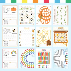 A-Z Preschool Pack • Weekly Lesson Plans • Alphabet Learning Bundle ...