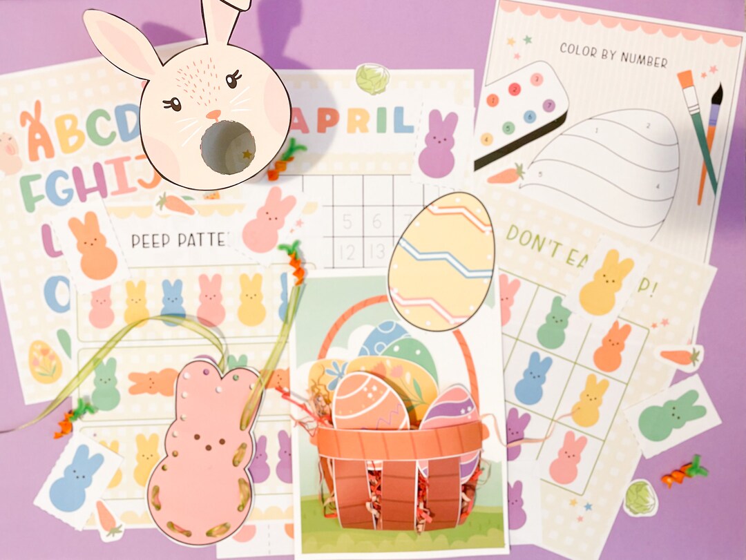 Easter Activity Pack • Easter Activities for Kids • Easter Crafts for ...