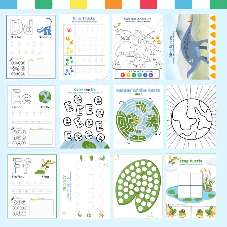 A-Z Preschool Pack • Weekly Lesson Plans • Alphabet Learning Bundle ...