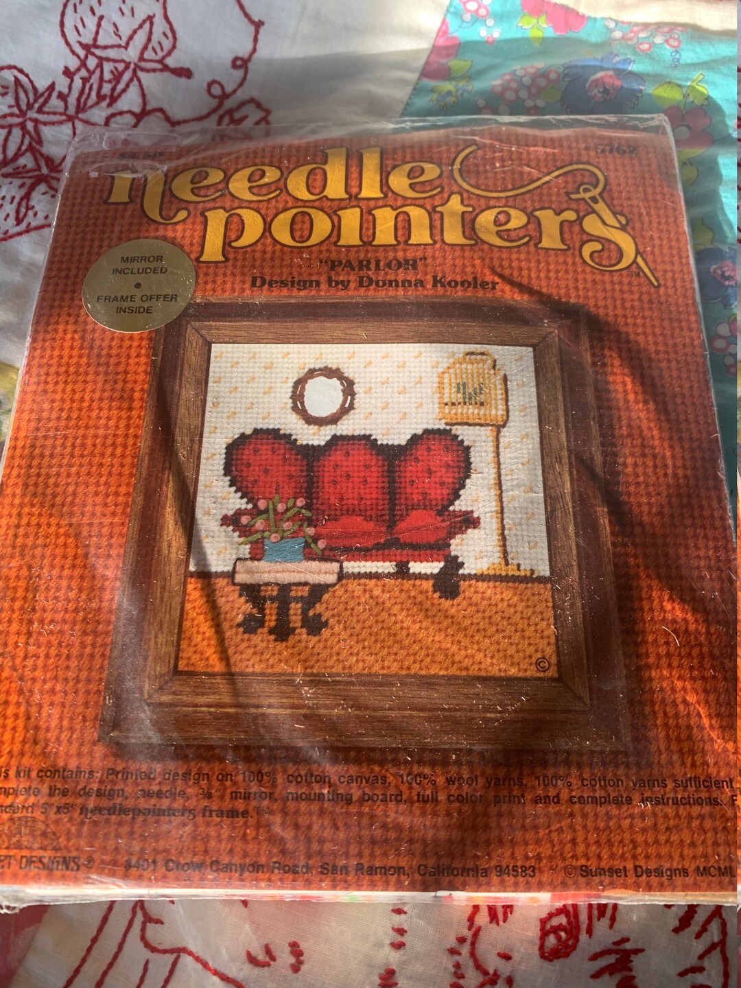 Needle Pointers "parlor" Kit Design by Donna Kooler #5762 - Etsy