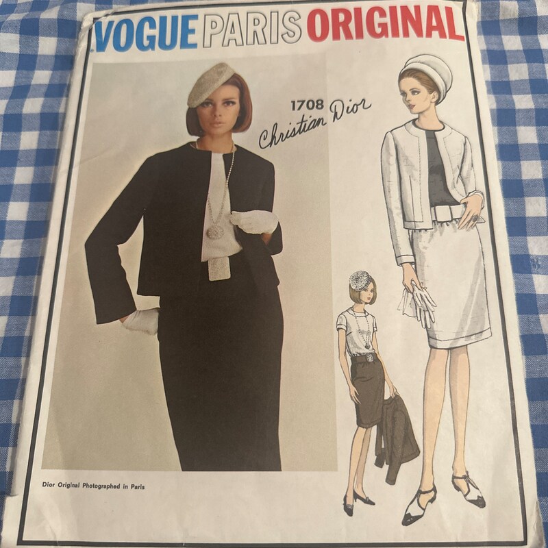 Vogue Christian Dior Patterns - Etsy