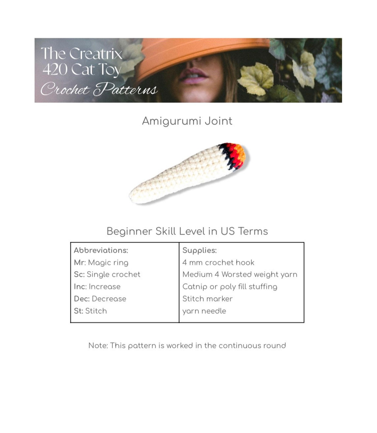 Crochet Joint Cat Toy PDF Crochet Pattern English - Etsy