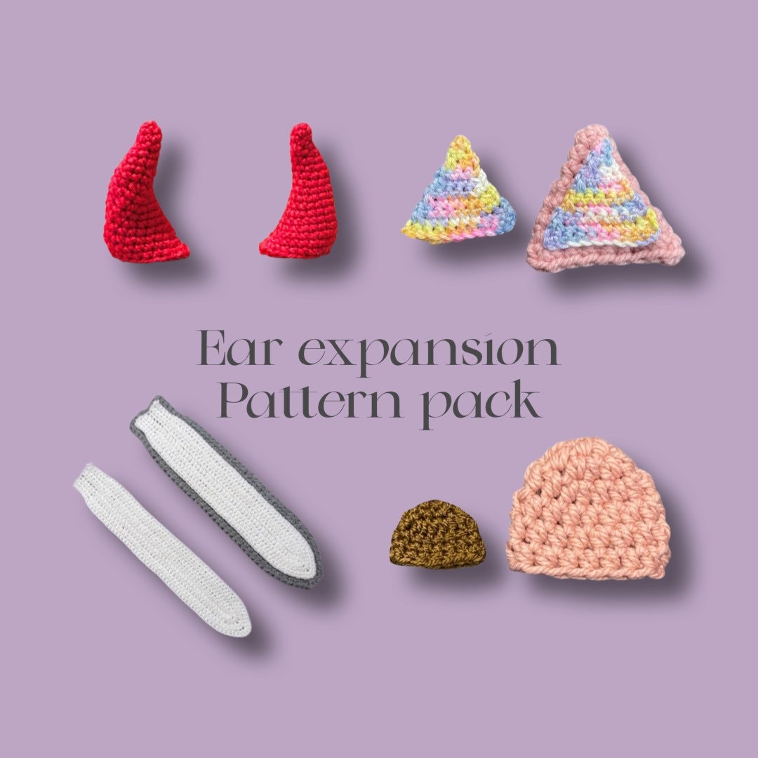 Ear Expansion Pack | PDF | Crochet Patterns | English - Etsy