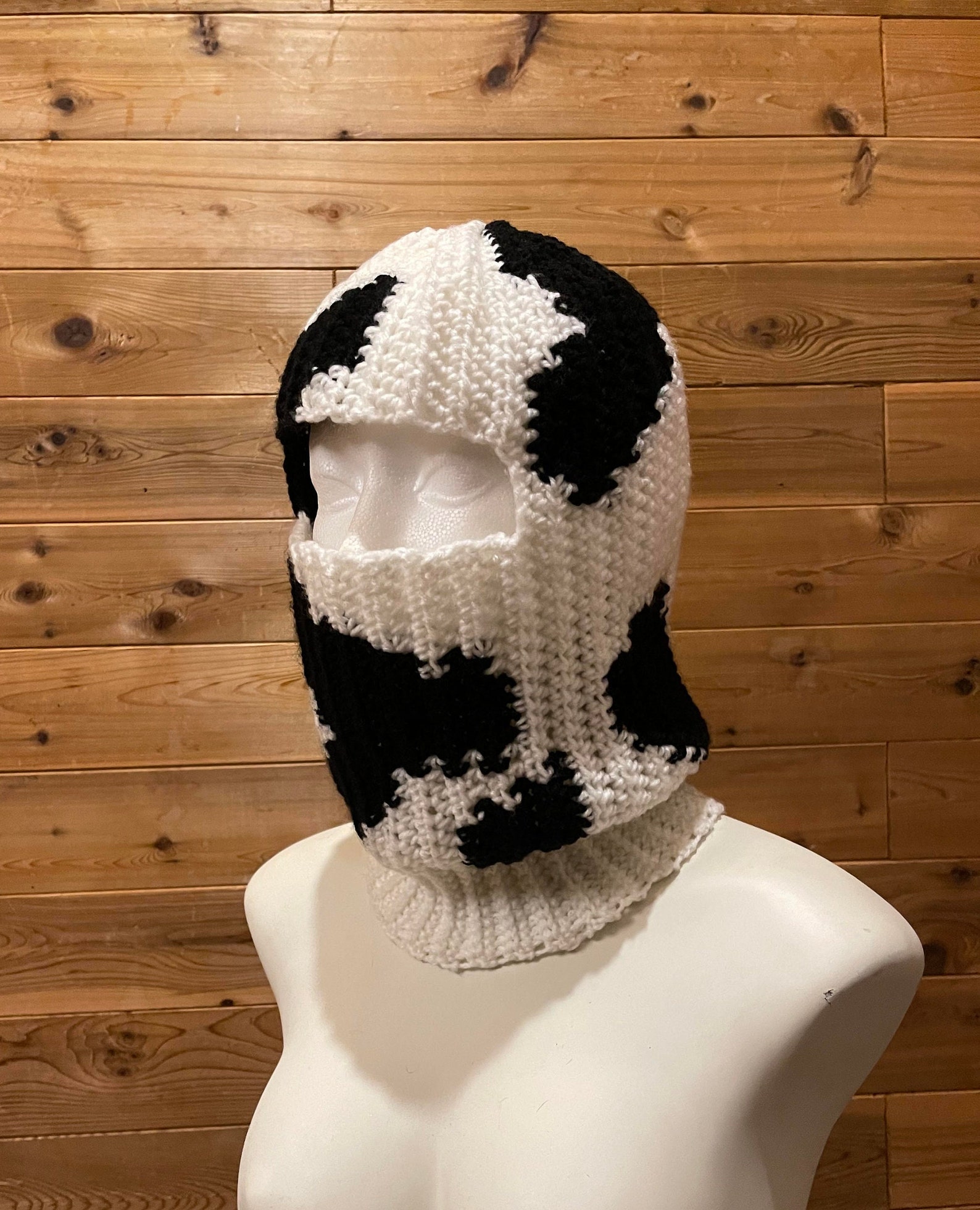 Cow Balaclava Digital PDF Crochet Pattern adult Small - Etsy