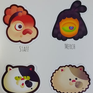 Splatoon Inspired Fan-art Badge Stickers + HOLOGRAPHIC -idols, Shops - Etsy