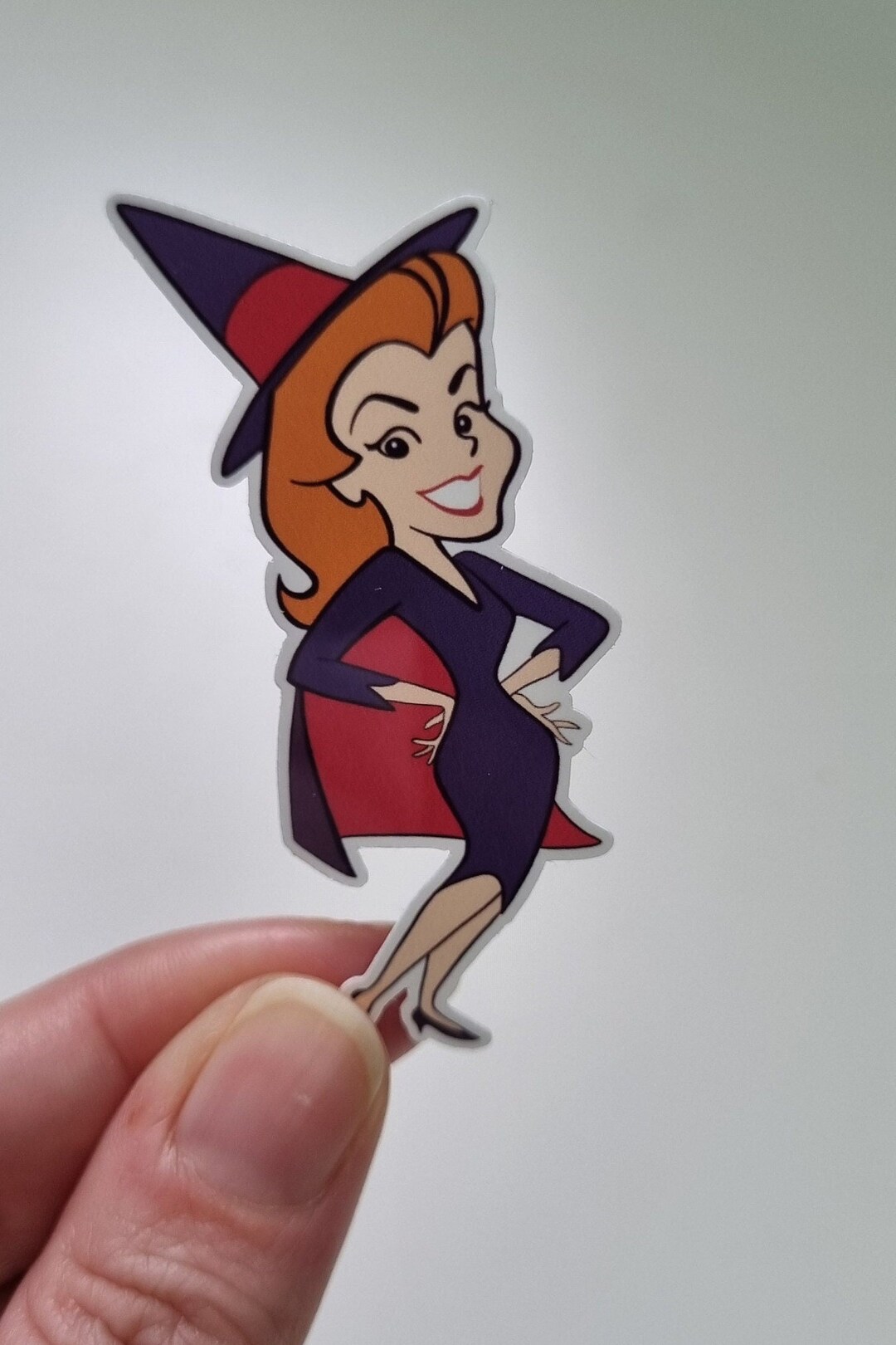 Bewitched TV Show Inspired Fanart Sticker - Etsy