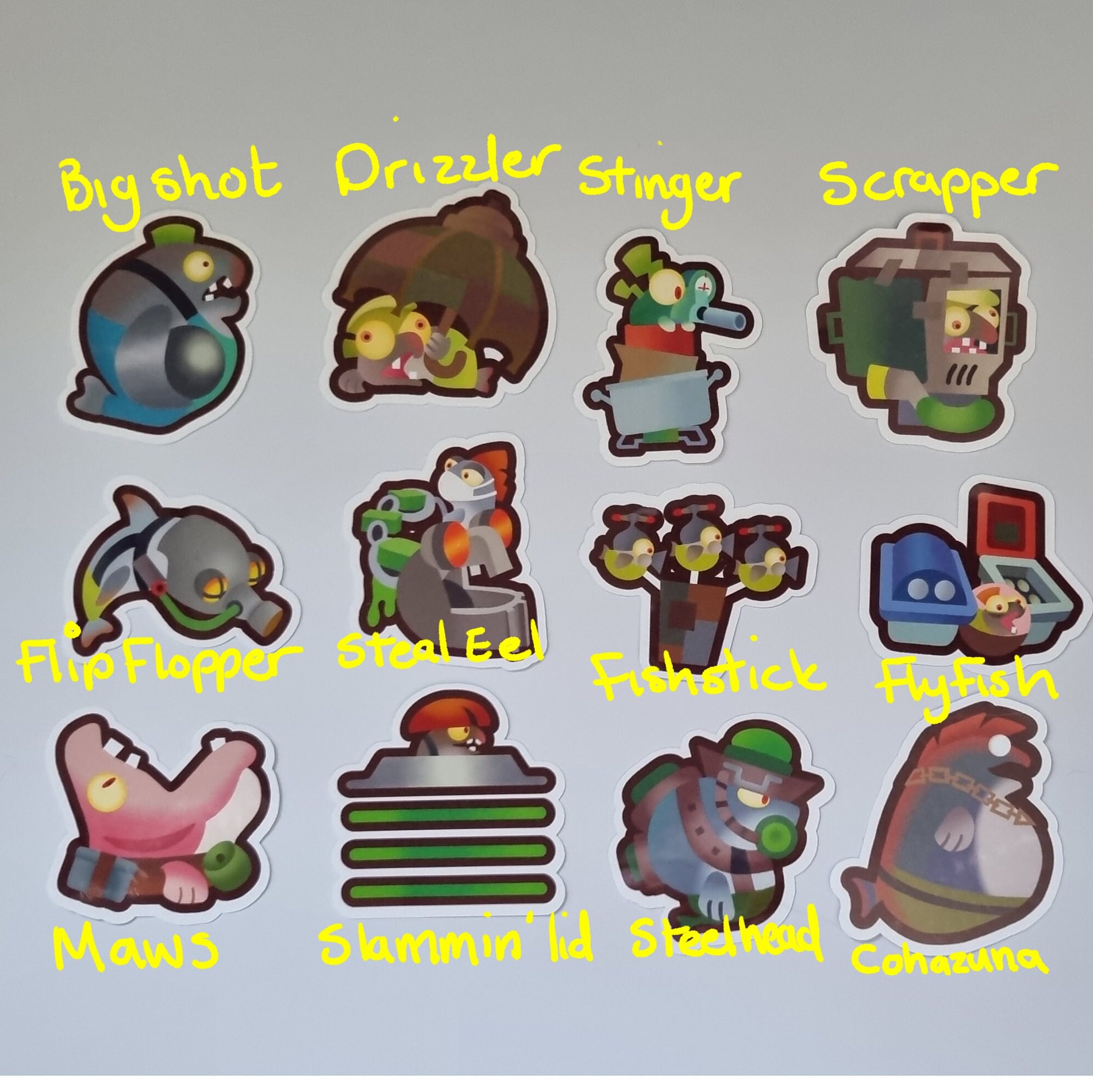 Splatoon Inspired Fan-art Badge Stickers HOLOGRAPHIC - Etsy Australia