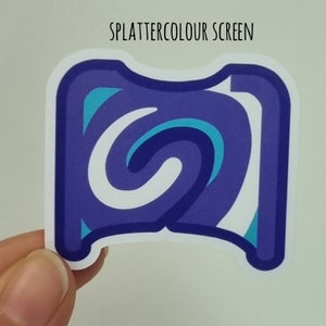 Splatoon Inspired Badge Fan Art Weapons + Holographic - Etsy