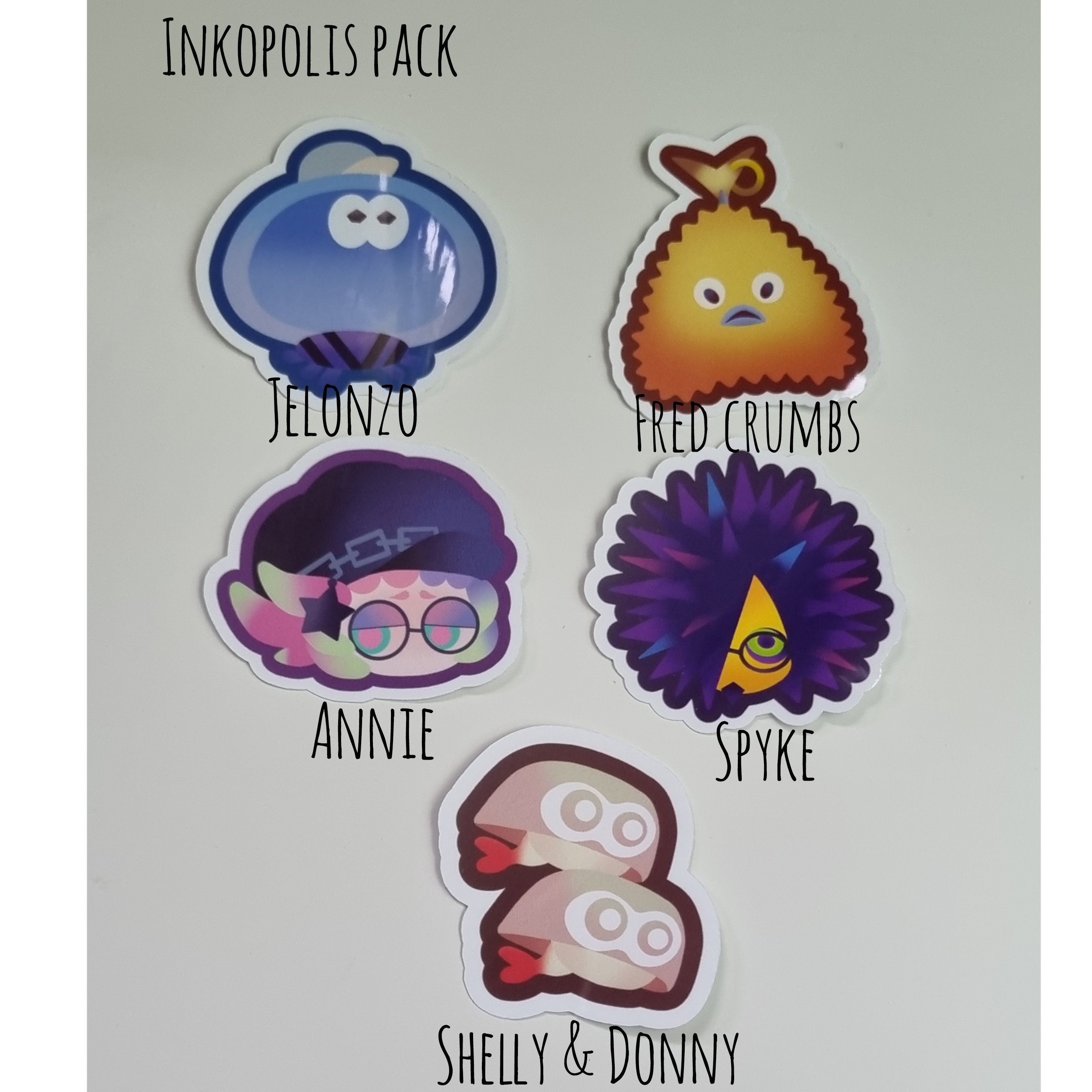 Splatoon Inspired Fan-art Badge Stickers HOLOGRAPHIC - Etsy UK