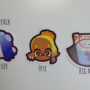 Splatoon Inspired Fan-art Badge Stickers HOLOGRAPHIC idols, Shops - Etsy