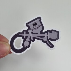 Splatoon Inspired Badge Fan Art Weapons Holographic - Etsy