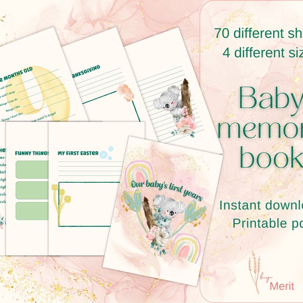 Baby Scrapbook - Etsy