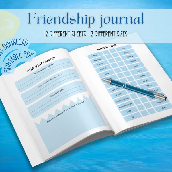Best Friend Journal - Etsy
