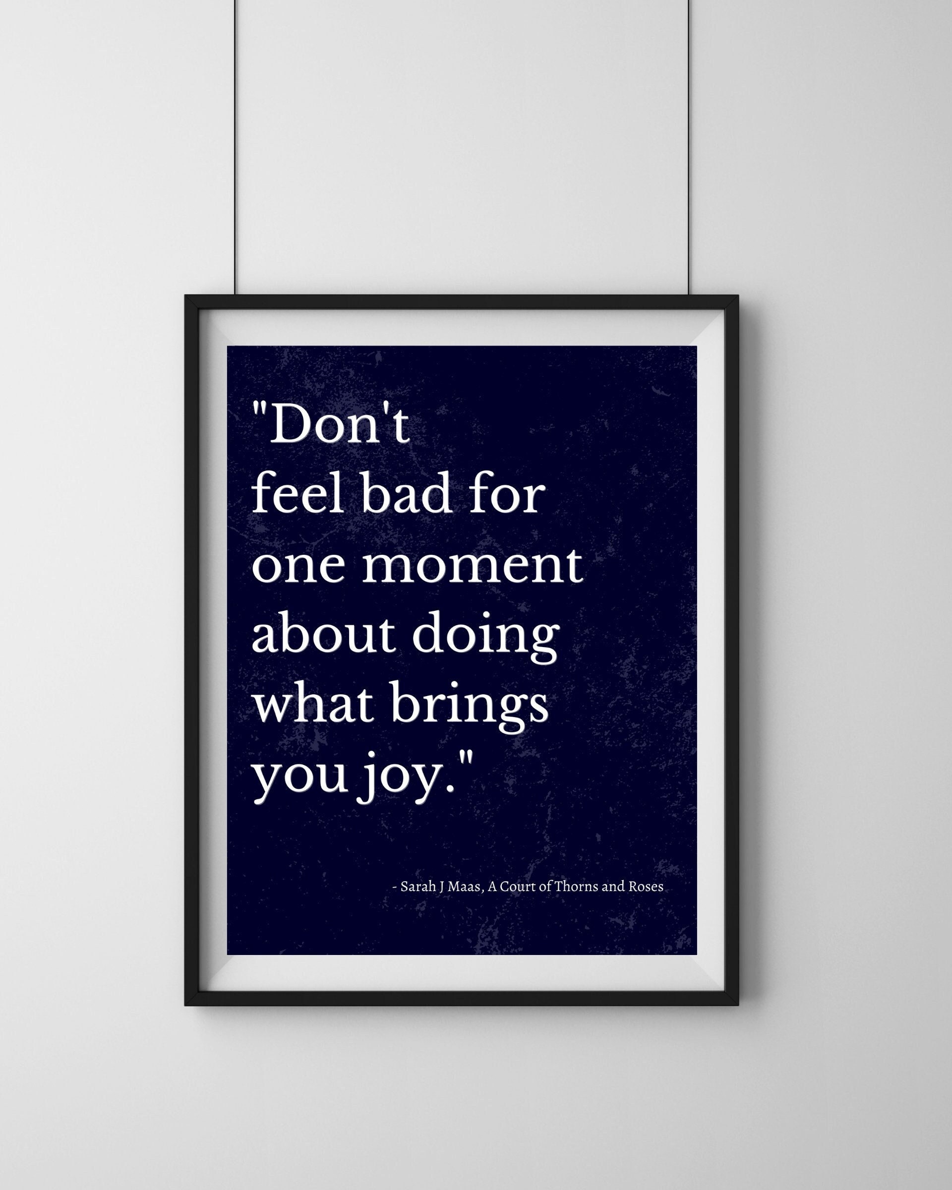 ACOTAR Poster ACOTAR Quote ACOTAR Merch Poster Wall - Etsy Israel