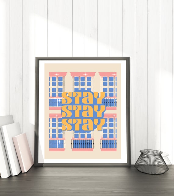 Stay Stay Stay Poster Taylor Swift Print Taylor Swift | Etsy