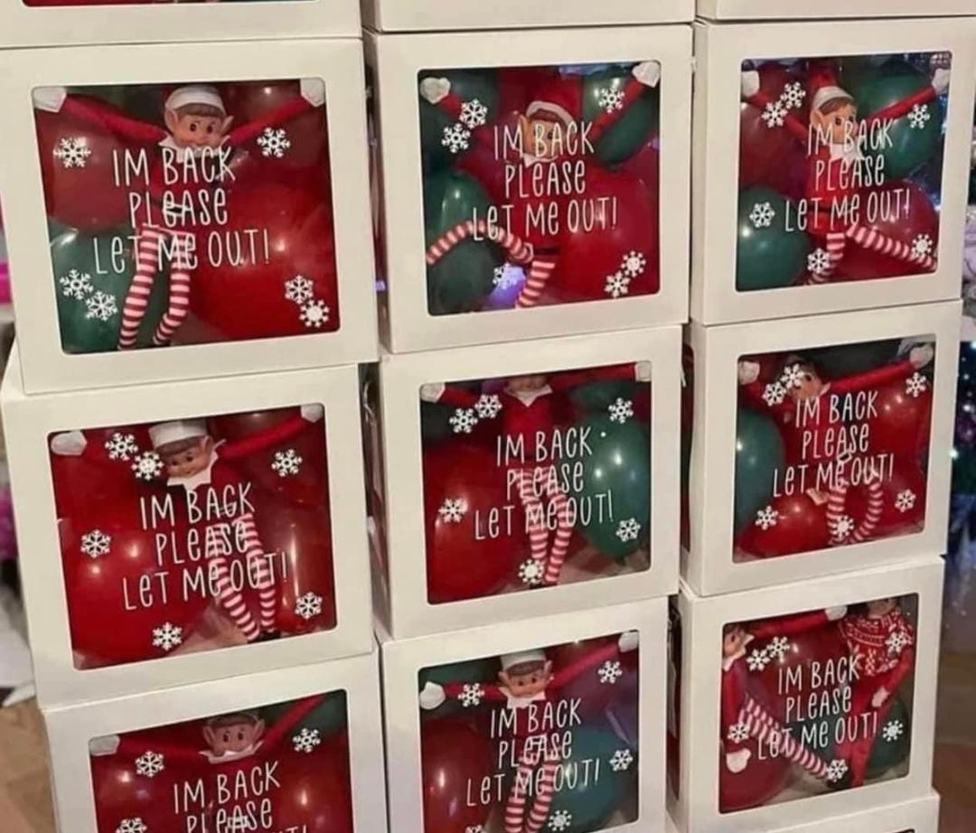 Elf Return 2025, Personalized Elf Return, Elf Return, Elf Prop,holiday ...