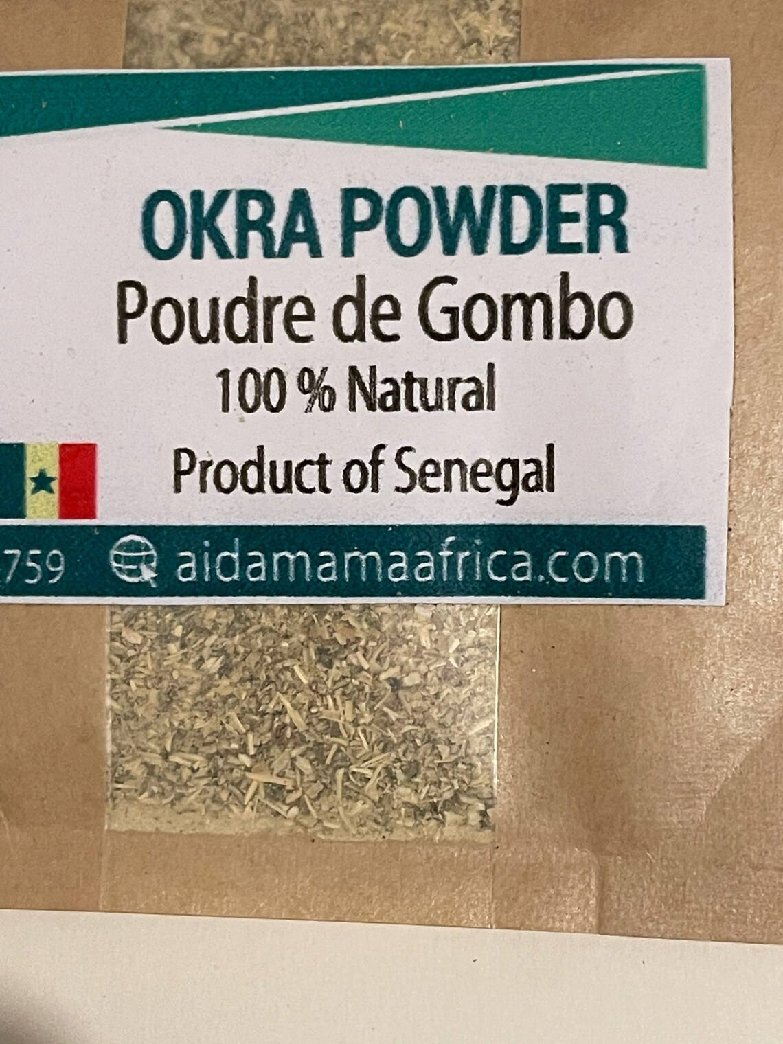 Okra Powder,gombo En Poudre,sounghouf Kandia - Etsy