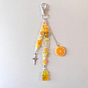 Fruit Keychain Phone Charm - Etsy