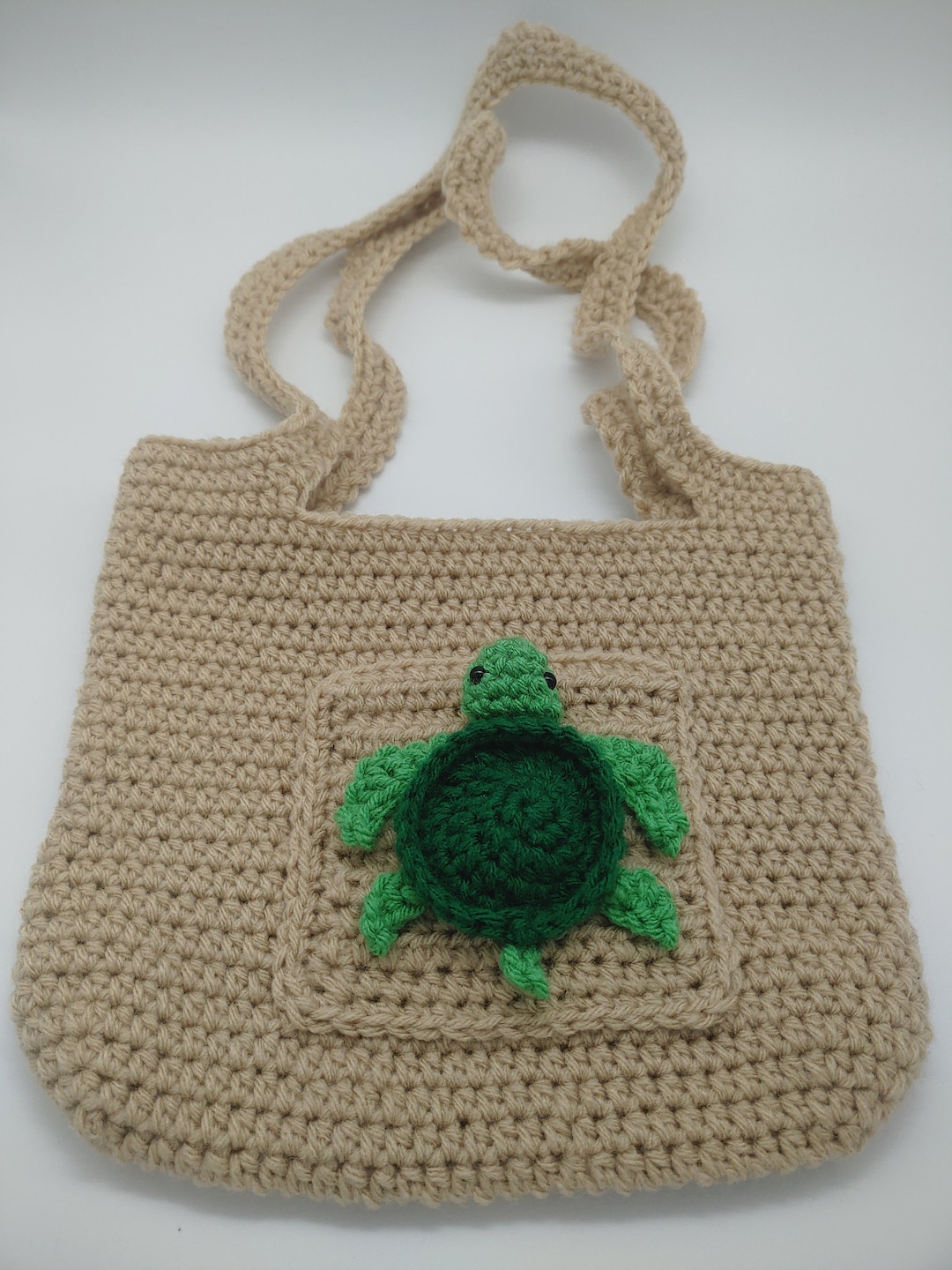 Crochet Turtle Bag - Etsy