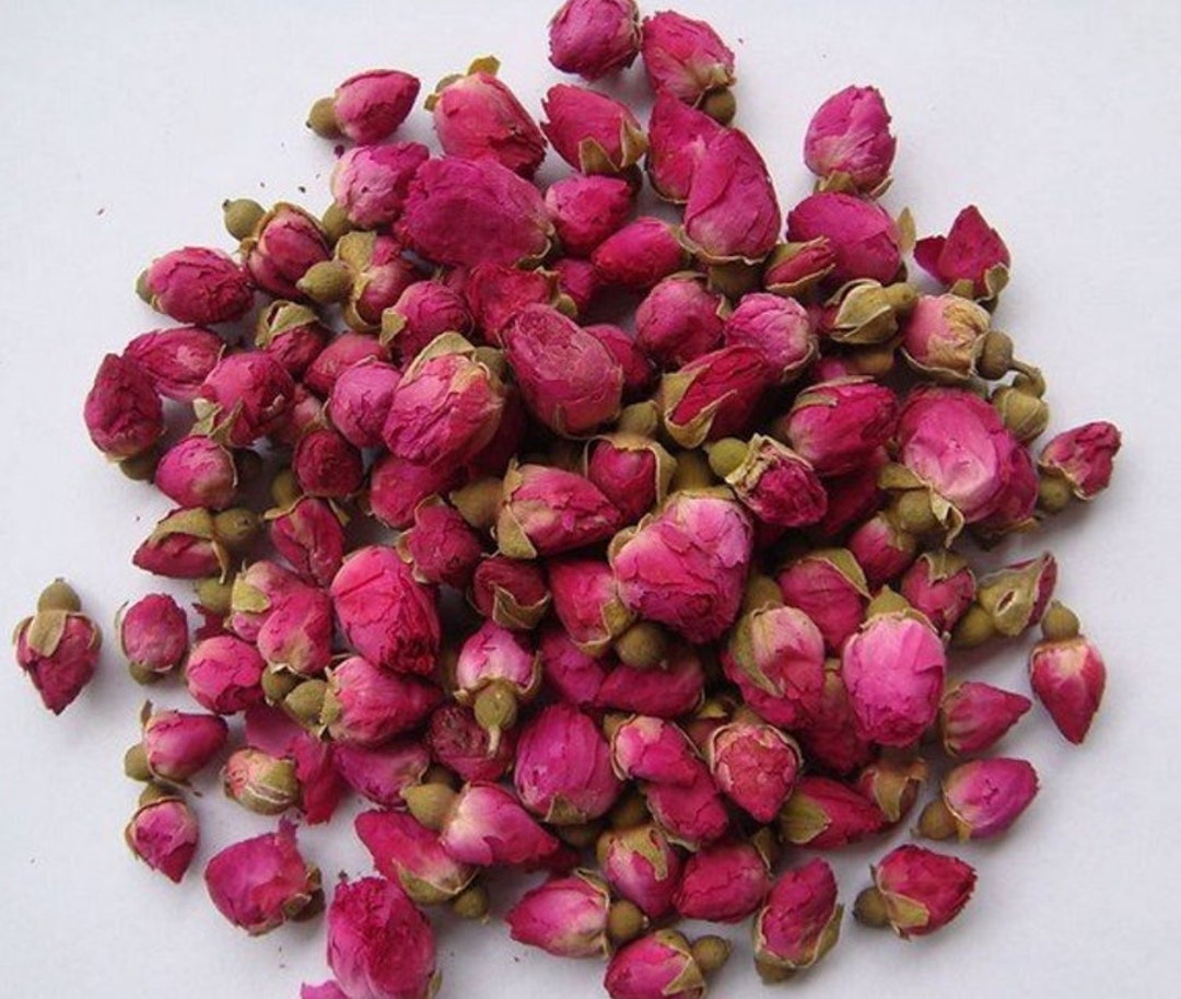 3 Oz Dried Red Rose Buds, Rosa Centifolia, Pure, Natural Tea - Etsy
