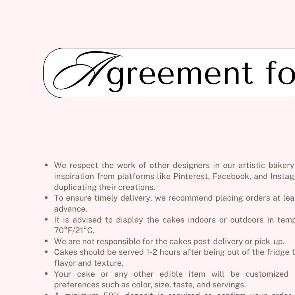 Home Baker Order Form Template Printable Fully Editable on CANVA FREE ...