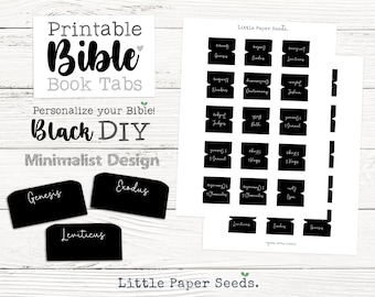 Printable Double Sided Bible Tabs Bible Tab Printable - Etsy