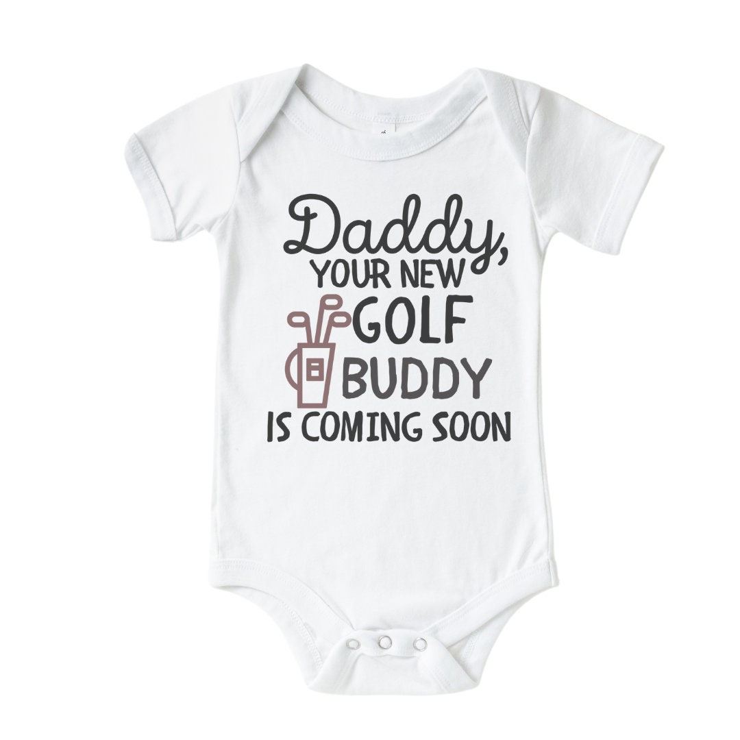 Golfer Dad Baby Announcement to Husband, Surprise Pregnancy ...