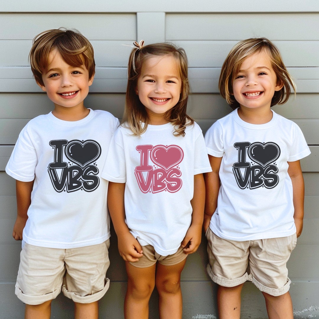 I Love VBS Shirt, Vacation Bible School T-shirt, Gift for VBS Staff ...