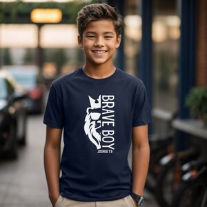 BRAVE BOY Christian Toddler Shirt for Boys, Christian Toddler T-shirt ...