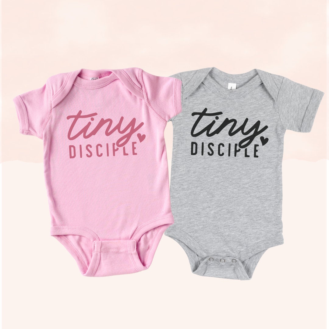 Tiny Disciple Christian Baby Clothes, Christian Baby Onesie, Christian ...