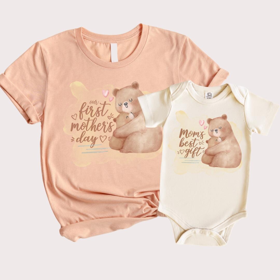 Mom Best Gift Mother Son Daughter Mother's Day Matching Outfit, Mothers ...