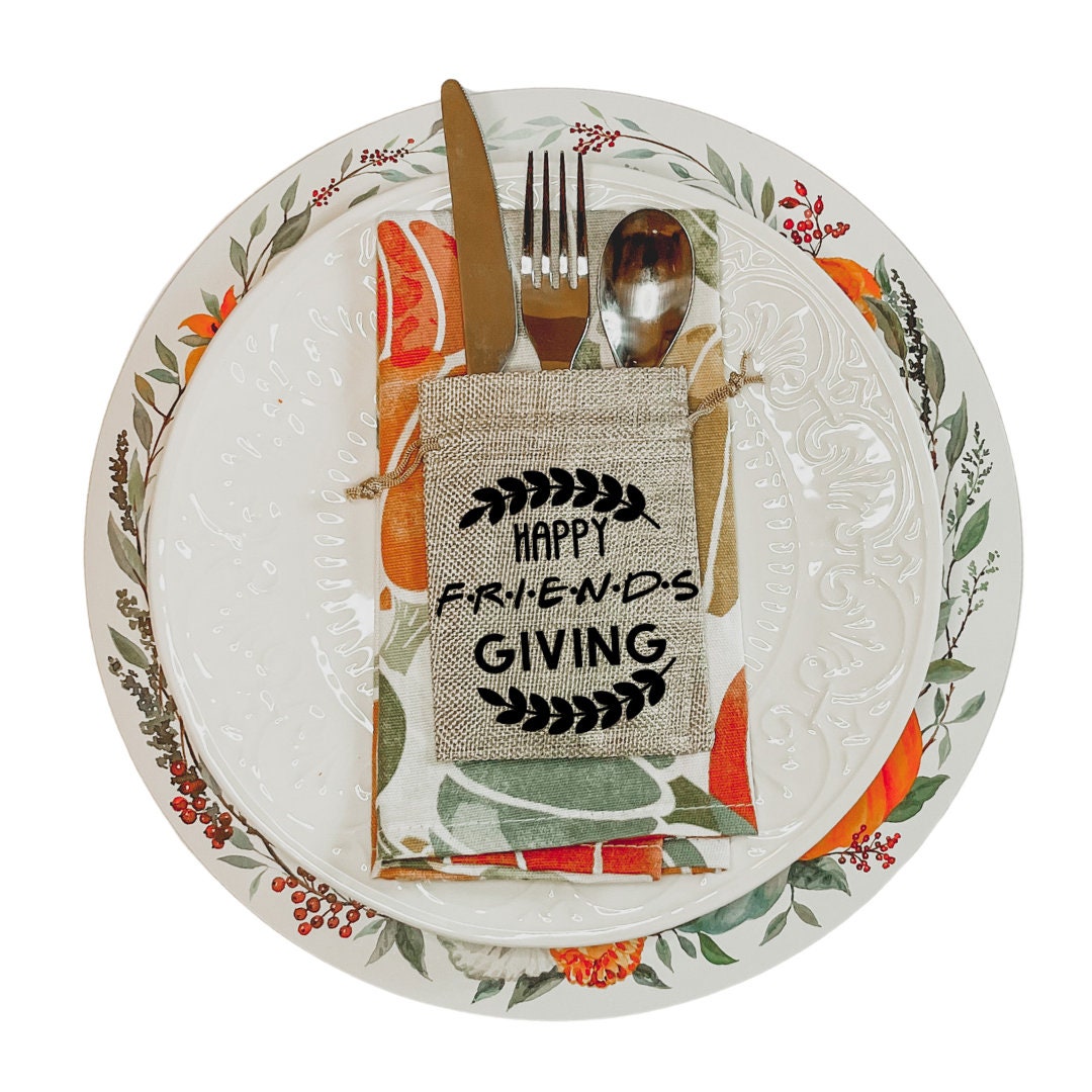 Personalized Friendsgiving Table Decor, Farm House Table Decoration for ...