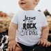 Jesus is My Rock Christian Toddler Shirt for Boys, Christian Toddler T ...