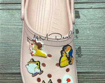 Beauty and the Beast Charms for Crocs - Etsy