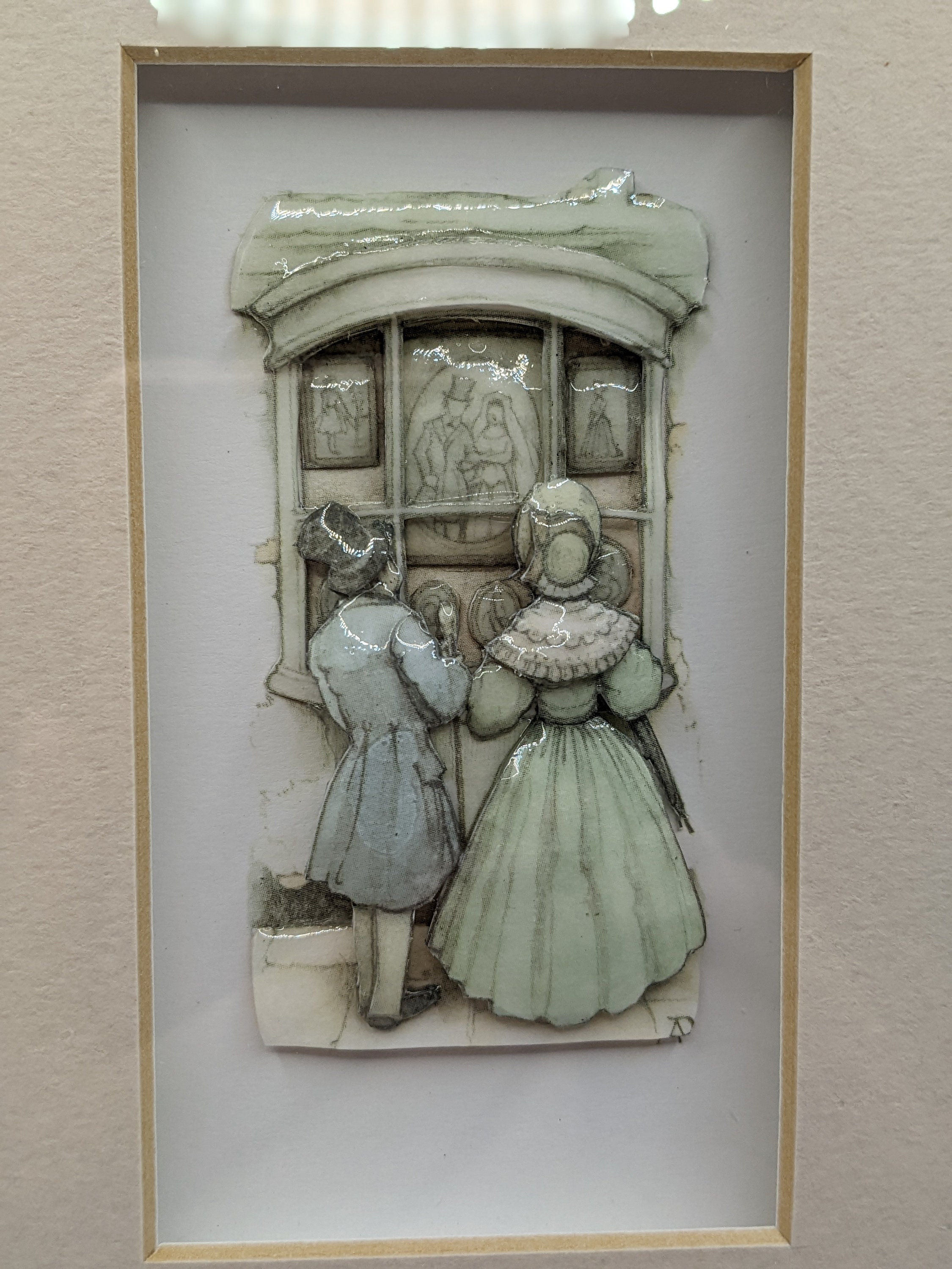Vintage Anton Pieck Original Handmade 3D Framed Shadowbox. Signed - Etsy