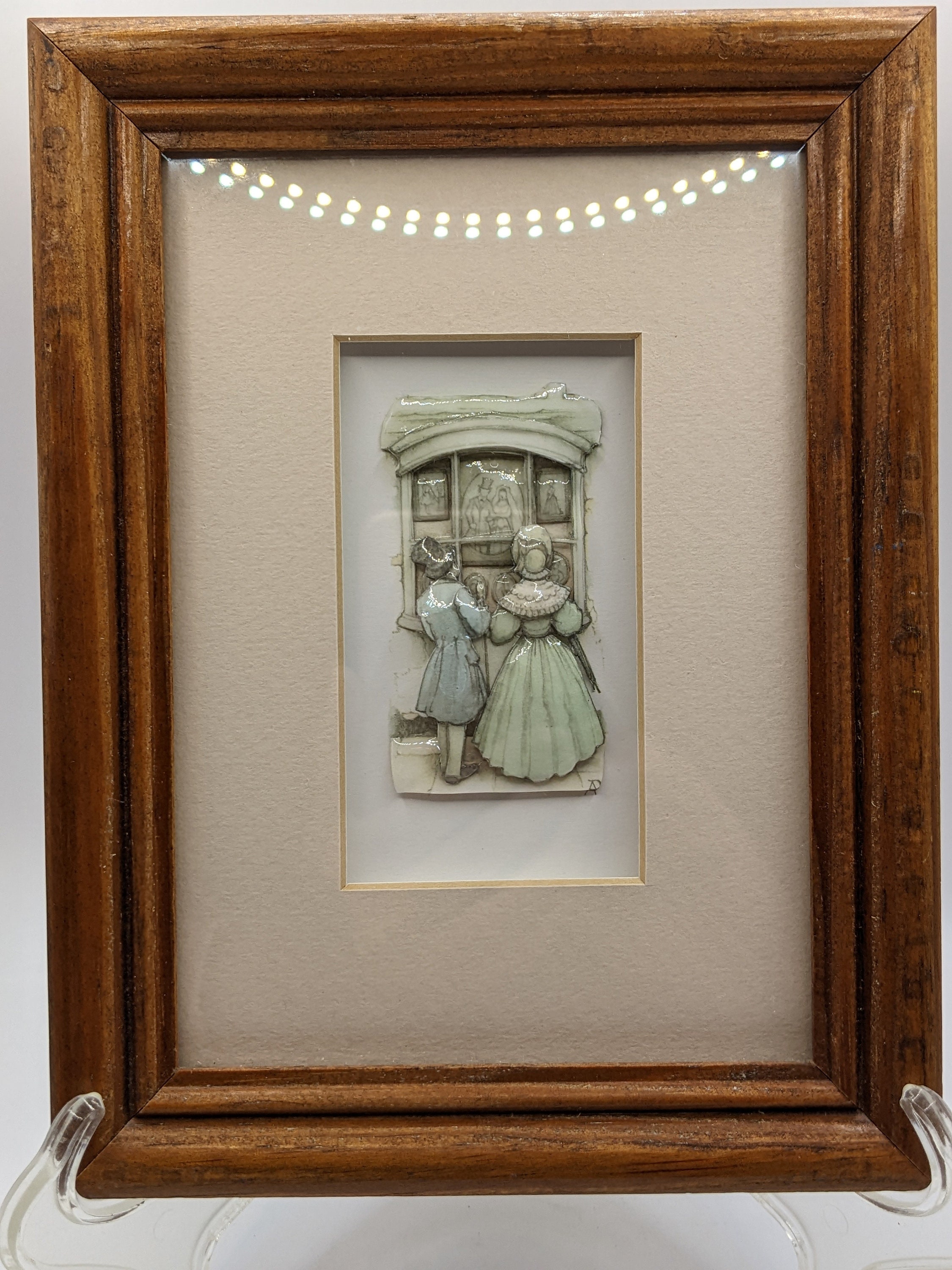 Vintage Anton Pieck Original Handmade 3D Framed Shadowbox. Signed - Etsy