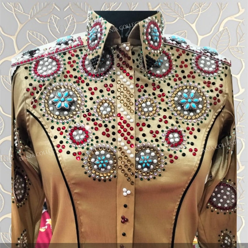 Western Show Shirt - Etsy