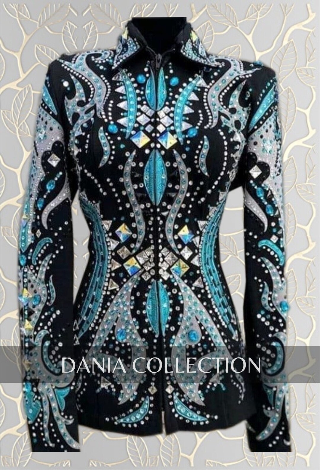 Custom Horsemanship Western Show Jacket Western Show Apparel Glass ...