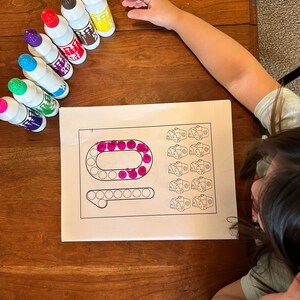 Dot the Numbers Activity Pack,summer Homeschooling, Printable ...